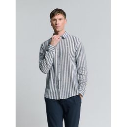 NO EXCESS Hemd - Regular fit - in Grau - 67% | Gr&ouml;&szlig;e L | Herren-plussize