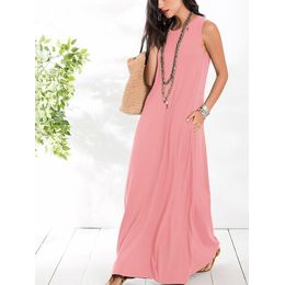 Milan Kiss Kleid in Rosa - 62% | Größe L | Damen-kleider