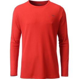 LPO Funktionsshirt »Herren Funktionsshirt langarm Moritz« 590-flame scarletflame scarlet XL XL Optimaler Tragekomfort durch ergonomische...