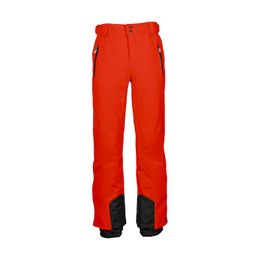 Killtec Skihose »KSW 80 MN SKI PNTS« Wasserdichte Skihose mit 4-Wege-Stretch und verstellbarer Taille dunkelorange XXL - Normalgrößen Normalgrößen...