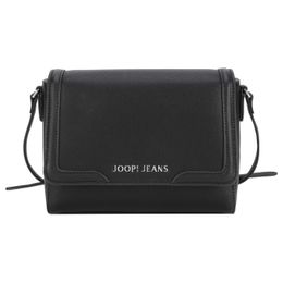 JOOP! JOOP JEANS Damen Umhängetasche "Cornice Lorena Shoulderbag Shf", schwarz, Lederimitat, Taschen, Damen Tasche Handtasche Schultertasche