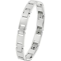 s.Oliver Herren Armband "2038003", 21cm, Edelstahl, silber, Edelstahl, Armbänder