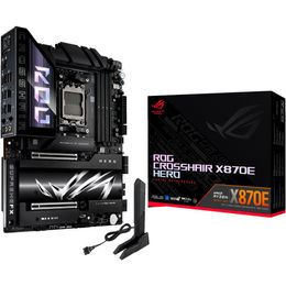 ASUS Mainboard "ROG CROSSHAIR X870E HERO", B:36,7cm H:11,5cm T:31cm, schwarz, Mainboards