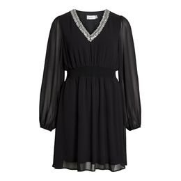 Vila Kleid 'WILLY' Damen Gr&ouml;&szlig;e 46 schwarz Winterkleid