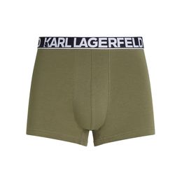 K by KARL LAGERFELD Karl Lagerfeld Boxershorts Herren Gr&ouml;&szlig;e M grau / khaki / schwarz
