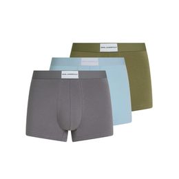 K by KARL LAGERFELD Karl Lagerfeld Boxershorts Herren Gr&ouml;&szlig;e L hellblau / dunkelgrau / oliv