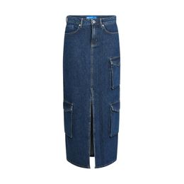 KARL LAGERFELD JEANS Rock Damen Gr&ouml;&szlig;e 40 blue denim