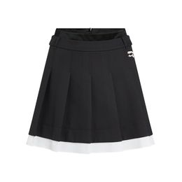 K by KARL LAGERFELD Karl Lagerfeld Rock 'Ikon' Damen Gr&ouml;&szlig;e 38 schwarz / wei&szlig;
