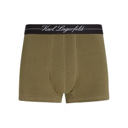 K by KARL LAGERFELD Karl Lagerfeld Boxershorts Herren Gr&ouml;&szlig;e L oliv / schwarz