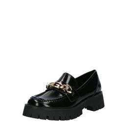 Guess Slipper 'Almosty' Damen Gr&ouml;&szlig;e 41 gold / schwarz