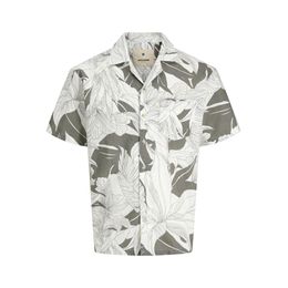 Jack & Jones Premium Hemd 'JPRBLUBahamas' Herren Gr&ouml;&szlig;e L dunkelgrau / wei&szlig;