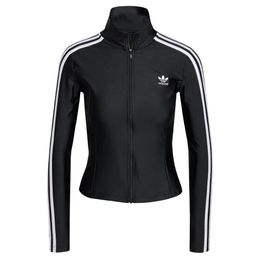 adidas originals Sweatjacke 'Adicolor' Damen Gr&ouml;&szlig;e 5XL/6XL schwarz / wei&szlig;
