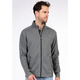 LPO Funktionsjacke »Herren-Funktionsjacke-Scott« dark grey melange XXL XXL Elastisches Material für optimale Bewegungsfreiheit