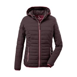 G.I.G.A. by Killtec G.I.G.A. DX BY KILLTEC Steppjacke »Uyaka« Leichte, wasserabweisende Damenjacke mit abzippbarer Kapuze pflaume 36 36 Damen Funktionsjacke mit...