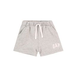 GAP Shorts Gr&ouml;&szlig;e 80/86 hellgrau / orchidee / wei&szlig;