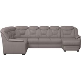 Wohnlandschaft COTTA, B:330cm H:99cm T:211cm, beige, 64% Polyurethan, 25% Polyester, 11% Baumwolle, Sofas, "Marcus U-Form", wahlweise mit