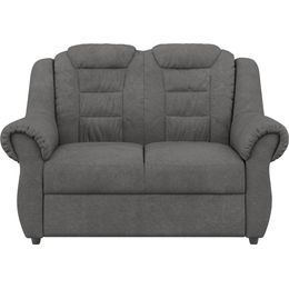2-Sitzer Home Affaire, B:145cm H:102cm T:101cm, grau, 100% Polyester, Sofas, "Boston", Sofa mit hoher R&uuml;ckenlehne
