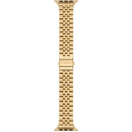 Michael Kors Smartwatch-Armband "Apple Strap", gold, Edelstahl, Uhrenarmbänder, Wechselarmband, Ersatzarmband, Edelstahlarmband