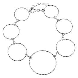 Celesta Damen Armband, 17+2cm, Silber 925 (Sterlingsilber), silber, Silber 925 (Sterlingsilber), Armb&auml;nder