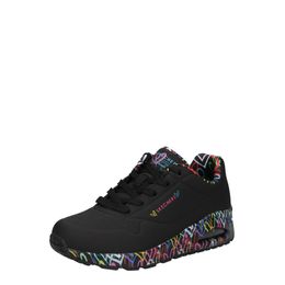 Skechers Sneaker 'Loving Love' Damen Gr&ouml;&szlig;e 38.5 blau / gelb / pink / schwarz Sommerschuhe