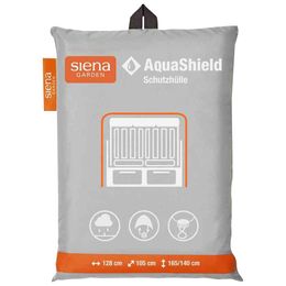 Strandkorb-Schutzhülle siena GARDEN, B:105cm H:165cm L:128cm, grau, Polyester, Planen, "AquaShield", LxBxH: 128x105x165/140 cm