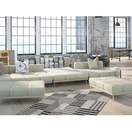 Teppich Kayoom, B:160cm H:10mm L:230cm, beige, Wolle, Wohnzimmer, Teppiche, "Liana 214", Handgefertigter Seidenteppich, Unikat, mit