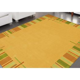 Teppich Arte Espina, B:200cm H:22mm L:200cm, orange, Obermaterial: 100% Modacryl, Wohnzimmer, Teppiche, "Joy 4044", Sehr strapazierf&auml;hig,