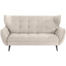 2-Sitzer LEONIQUE, B:191cm, beige, 90% Polyester 10% Polyamid, Sofas, "Ariana", Big-Sofa bzw. stylischer Hochlehner