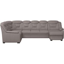 Wohnlandschaft COTTA, B:330cm H:99cm T:211cm, beige, 64% Polyurethan, 25% Polyester, 11% Baumwolle, Sofas, "Marcus U-Form", wahlweise mit