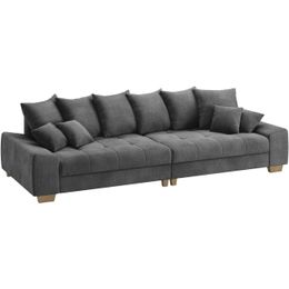 Big-Sofa MR. COUCH, B:300cm H:88cm T:118cm, schwarz, Memphis (Grundgewebe - 100% Polyester; Nutzschicht- 90% Polyester / 10% Polyamide), Sofas,