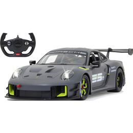 Jamara Kinder RC-Auto "Deluxe Cars, Porsche 911 GT2 RS Clubsport 25 1:14, grau - 2,4 GHz", grau, B:14,7cm H:9cm T:33,8cm, Fernlenkfahrzeuge, mit