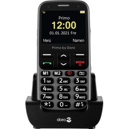 Primo Handy "Primo 368", B:5,7cm H:11,8cm T:1,2cm, grau, Mobiltelefone