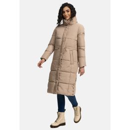 Navahoo Damen Wintermantel "Der Wahnsinn 14", grau, Gr. XXL, Obermaterial: 100% Polyester (recycelt), Futter: 100% Polyester, Wattierung: 100%