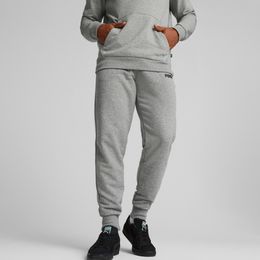 Puma Herren Trainingshose "ESS LOGO PANTS TR CL", grau, Gr. XXXL, unifarben, Sweatware, Obermaterial: 68% Baumwolle, 32% Polyester, Hosen,