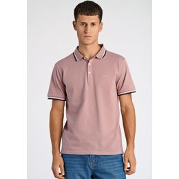 LINDBERGH Herren Poloshirt "LINDBERGH Poloshirt", lila, Gr. L, Obermaterial: 100% Baumwolle, Shirts