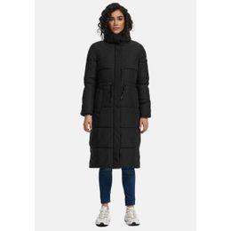 Navahoo Damen Wintermantel "Der Wahnsinn 14", schwarz, Gr. XL, Obermaterial: 100% Polyester (recycelt), Futter: 100% Polyester, Wattierung: 100%