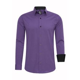Rusty Neal Button Up Shirt male Purple size XXXL