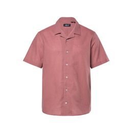 Men Plus Button Up Shirt male Pink size 4XL