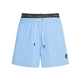 K by KARL LAGERFELD Karl Lagerfeld Board Shorts 'Ikon' male Blue size S