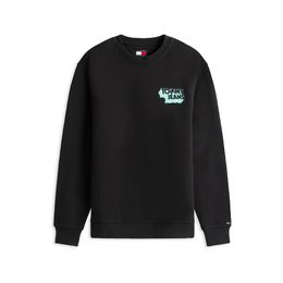 Tommy Jeans Sweatshirt male Black size XXL