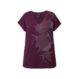 Ulla Popken Shirt female Purple size 54-56
