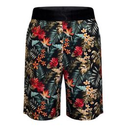 SikSilk Shorts Herren Gr&ouml;&szlig;e 29/30 t&uuml;rkis / dunkelgr&uuml;n / rot / schwarz