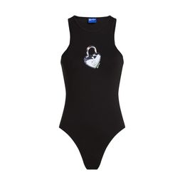 KARL LAGERFELD JEANS Shirt Bodysuit 'Love' female Black size XL