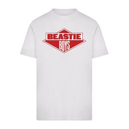 F4NT4STIC T-Shirt 'The Beastie Boys' Herren Gr&ouml;&szlig;e XS rot / wei&szlig;