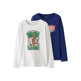 name it Shirt 'NKMVux' boy Blue, White size 134/140