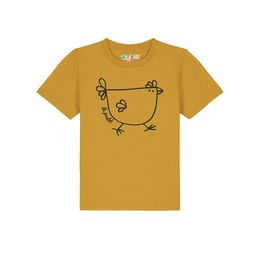 Watabout.kids Shirt 'Le Poulet - Das Huhn' boy Yellow size 122/128