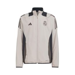 adidas Performance Athletic Jacket 'Real Madrid Tiro 24 Competition Presentation' boy Grey size 140