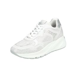 Nero Giardini Sneaker Damen Gr&ouml;&szlig;e 40 silber / wei&szlig;
