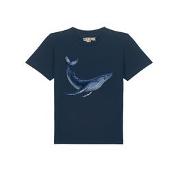 Watabout.kids Shirt 'Wal' boy Blue size 122/128