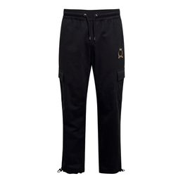 SikSilk Cargo Pants male Black size XXL